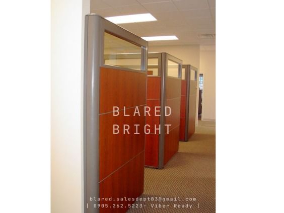 High Cubicle Divider Partition | Glass & Laminated - Office Partition ...