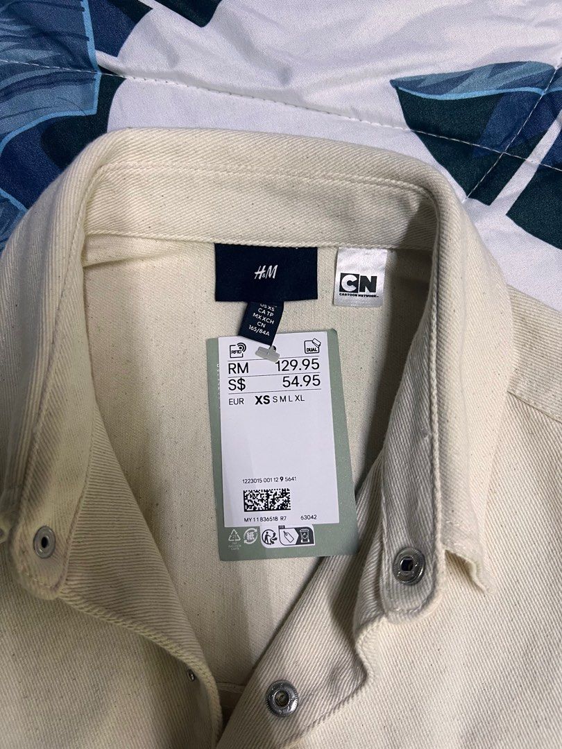 h&m collab cartoon network shirt, Men's Fashion, Tops & Sets, Tshirts ...