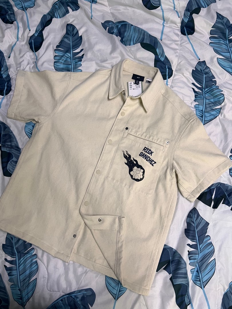 h&m collab cartoon network shirt, Men's Fashion, Tops & Sets, Tshirts ...