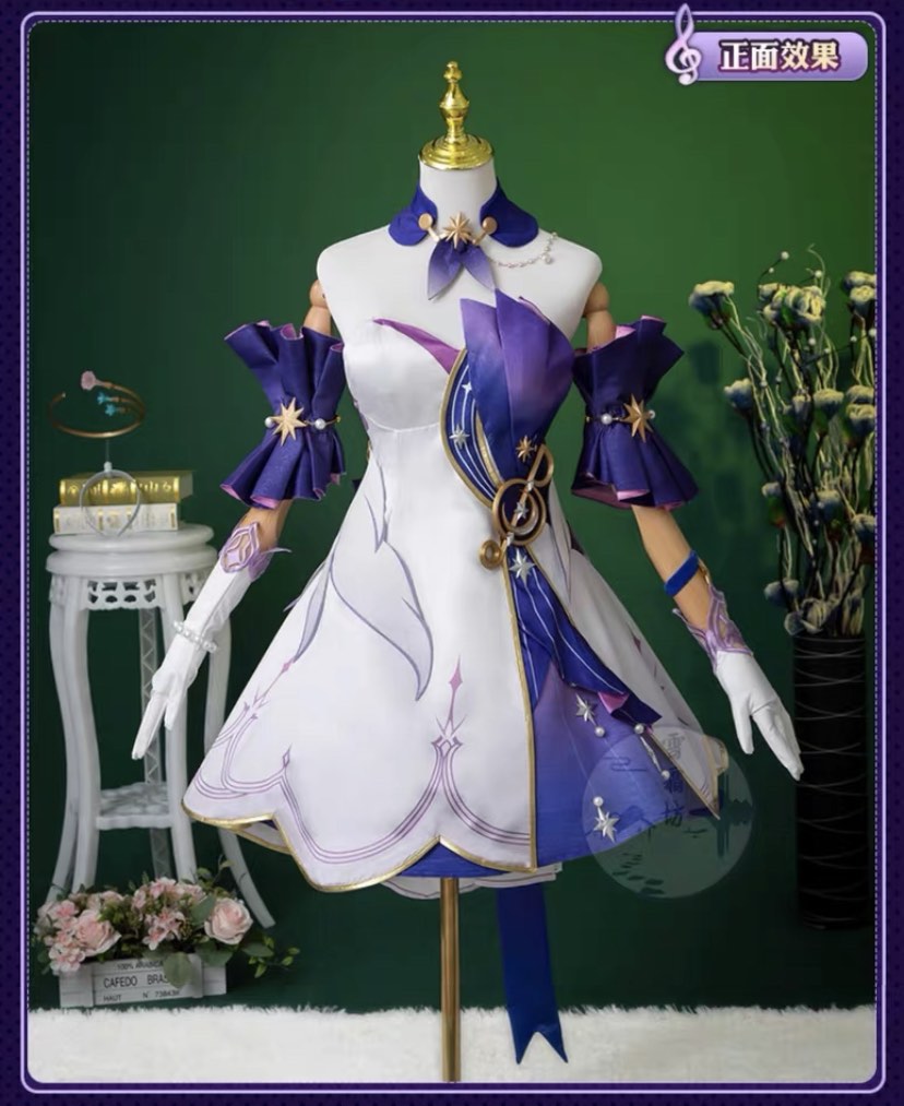 [Honkai: Star Rail] PRE-SALE Robin Cosplay + Petticoat + Wig, Women's ...