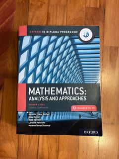 IB Mathematics Analysis and Approaches (MAA) Standard Level Oxford ...