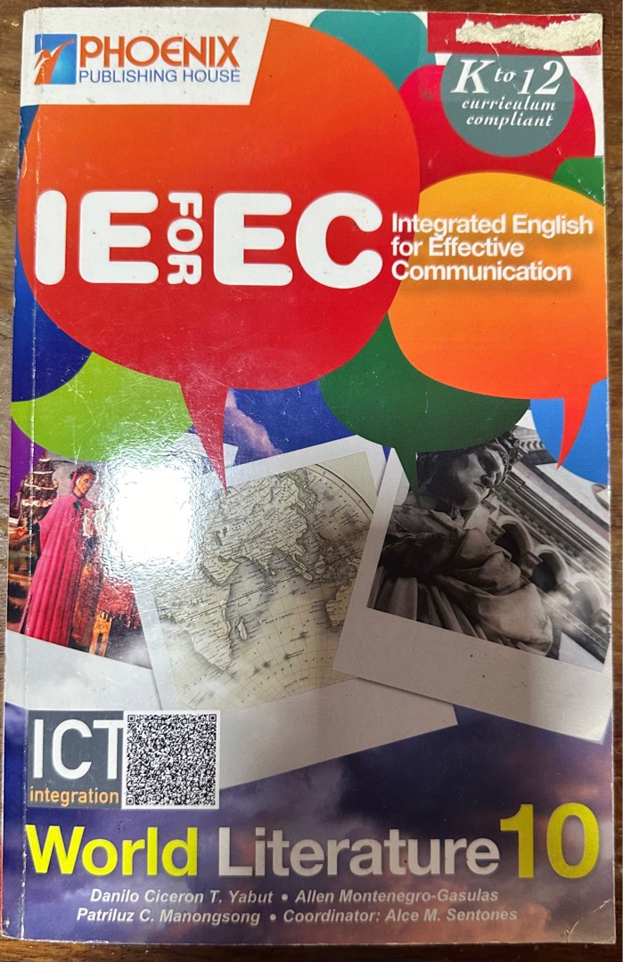 IE for EC World Literature 10 English, Hobbies & Toys, Books ...