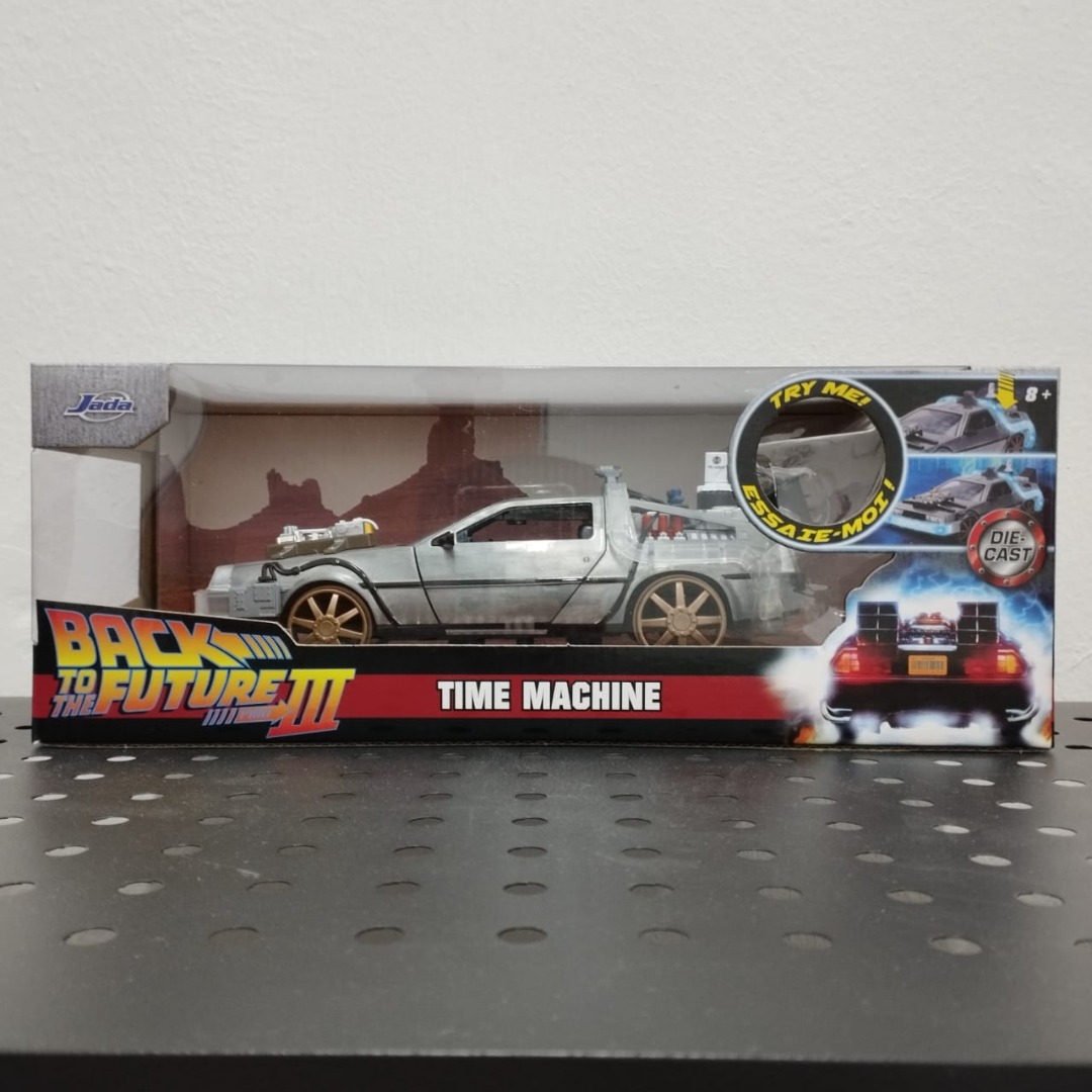 Jada Toys Die-Cast Vehicle 1:24 Scale - Back To The Future III - Time ...