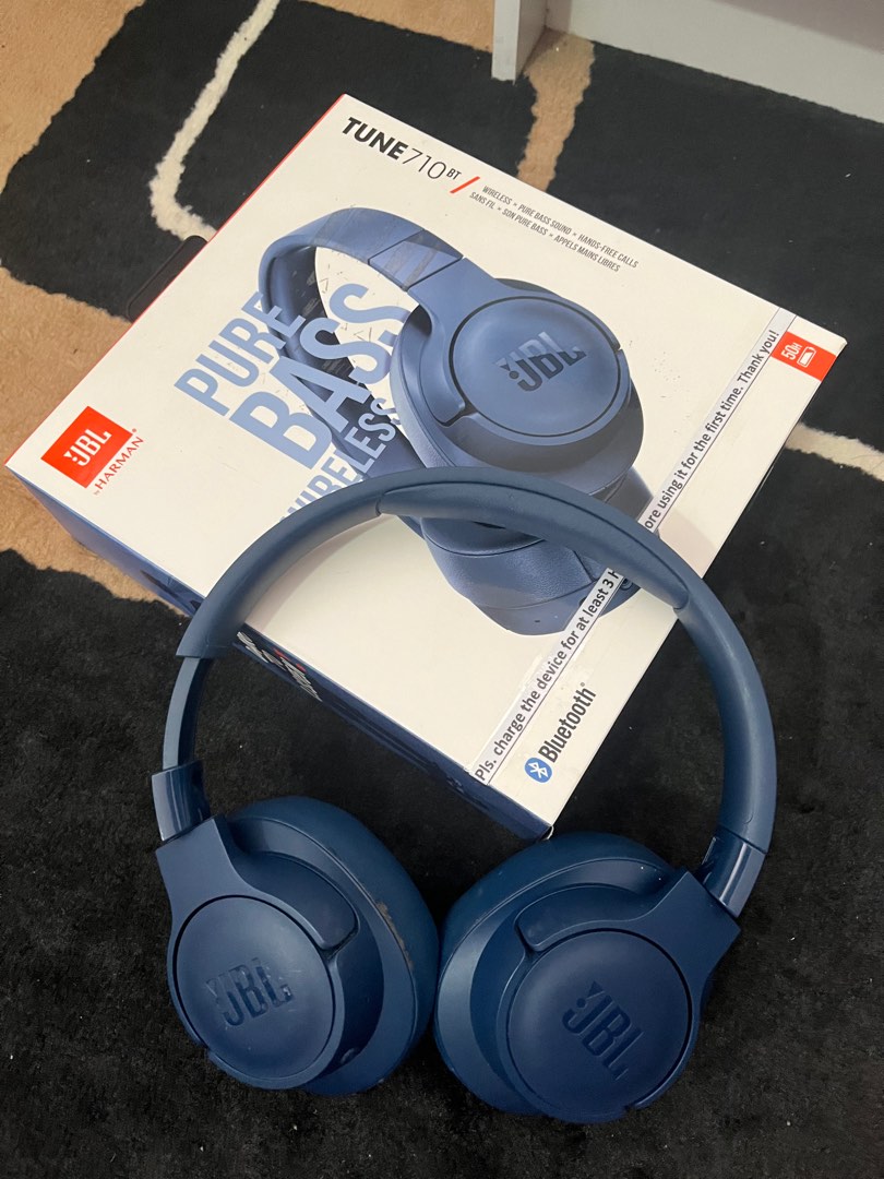 JBL Headphones 710 BT Pure Bass, Audio, Headphones & Headsets on Carousell