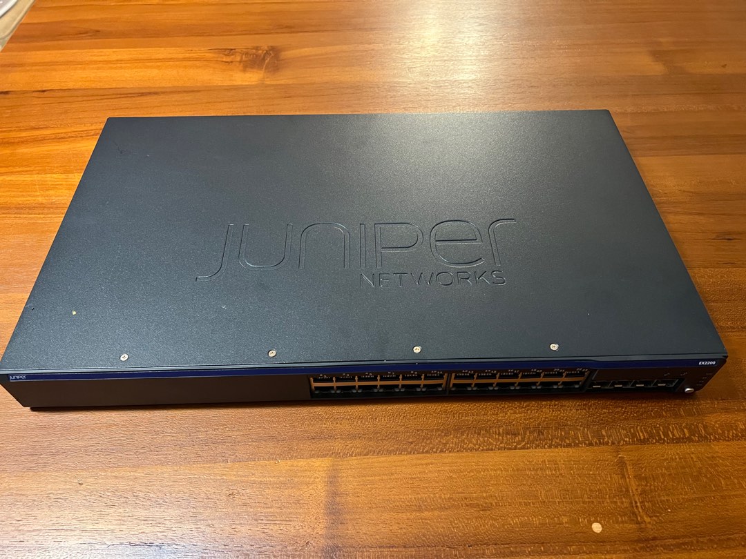Juniper Layer3 Switch EX2200-24T-4G, Computers & Tech, Parts ...