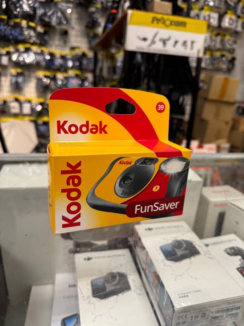 Kodak disposable camera film, Photography, Cameras on Carousell