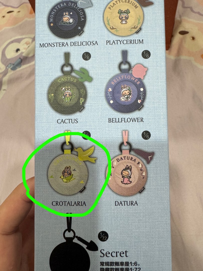 Labubu Bucket Hat Mini Bag Blind Box CROTALARIA, Women's Fashion, Bags ...