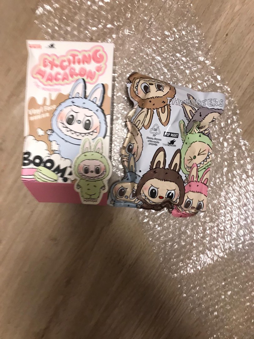 Labubu Green Grape, Hobbies & Toys, Toys & Games on Carousell