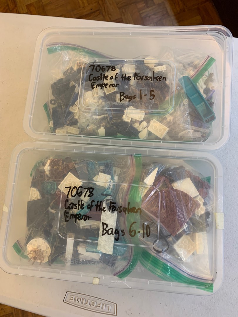 LEGO Ninjago 70678 Castle of the Forsaken Emperor - no minifigures ...