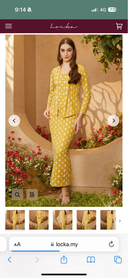 locka ratu sari, Women's Fashion, Muslimah Fashion, Baju Kurung & sets ...