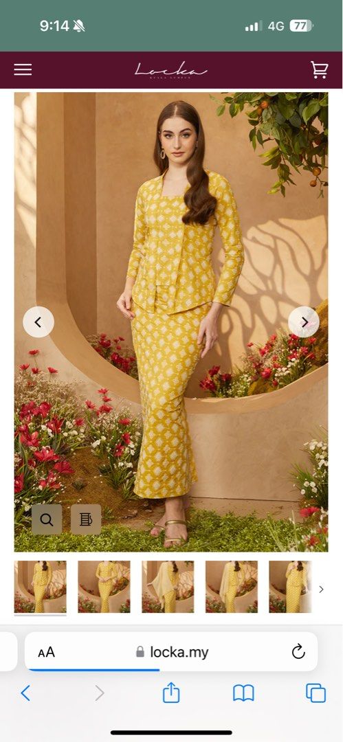 locka ratu sari, Women's Fashion, Muslimah Fashion, Baju Kurung & sets on Carousell