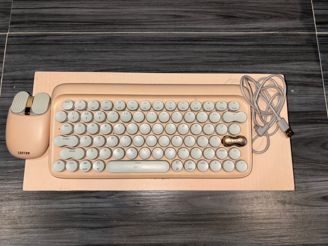 Lofree Mechanical Dot Bluetooth Wireless Keyboard and Mouse, Computers ...