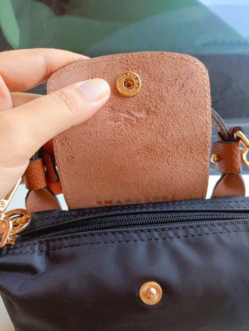 longchamp pliage kulit asli, Fesyen Wanita, Tas & Dompet di Carousell
