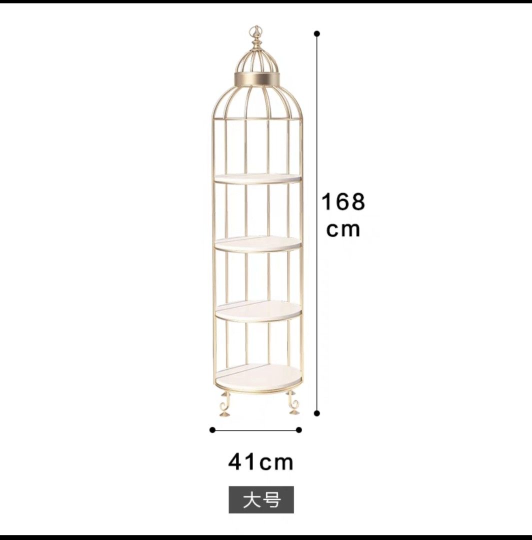 luxury bird cage rack/display, Furniture & Home Living, Furniture ...