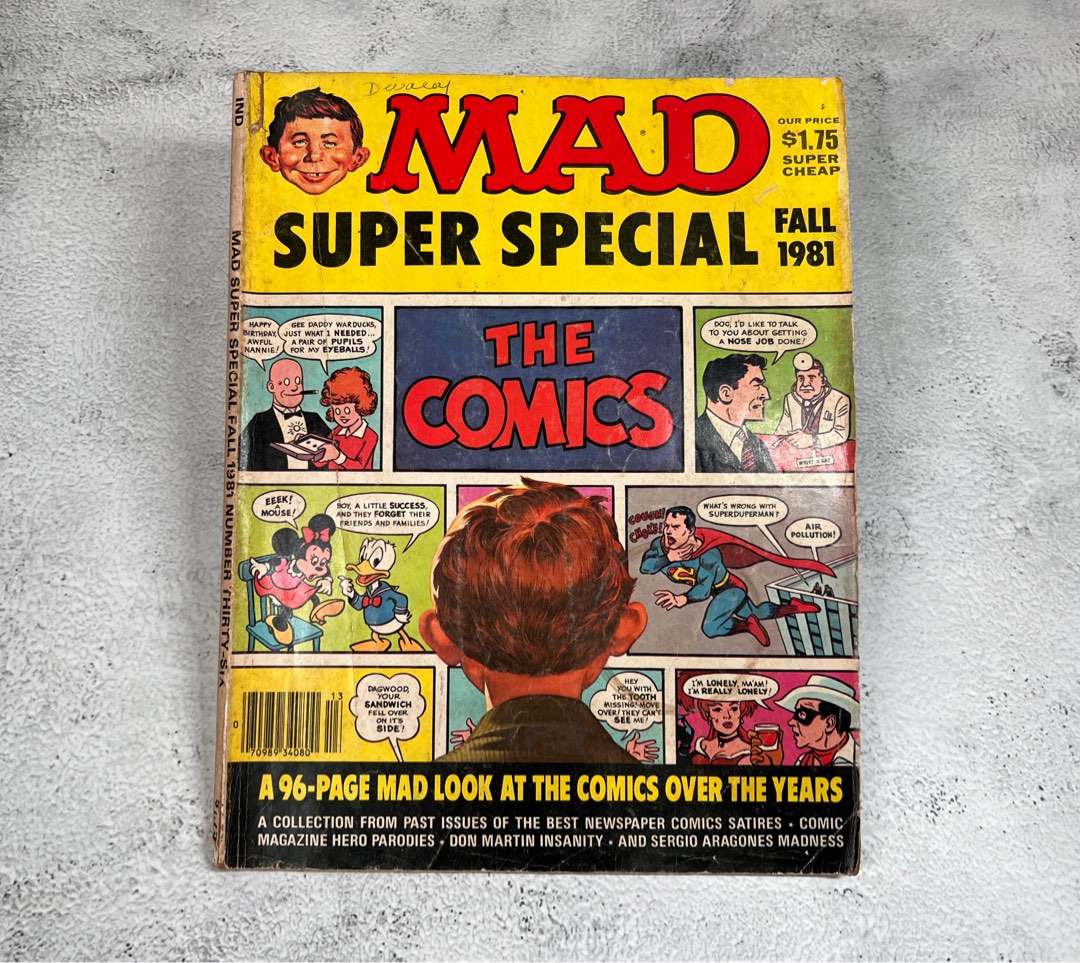 MAD Magazine Super Special Fall 1981 #36 Collectible Comics, Hobbies ...