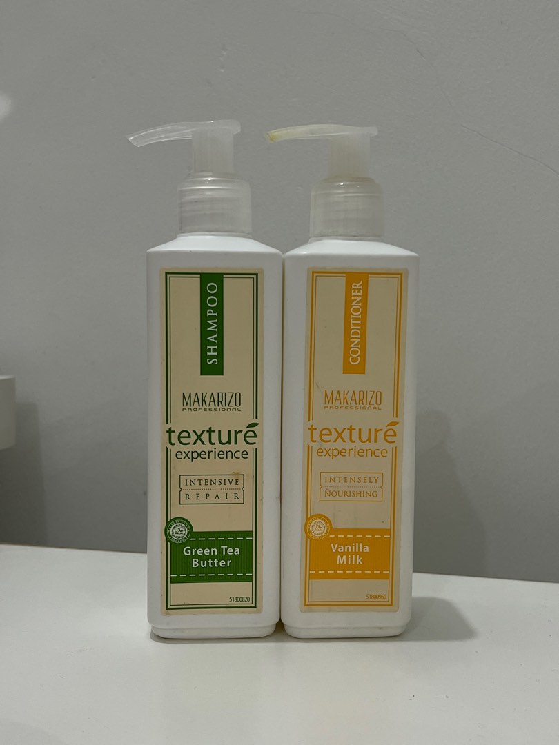 Makarizo Texture Experience Shampoo dan Conditioner, Kesehatan ...
