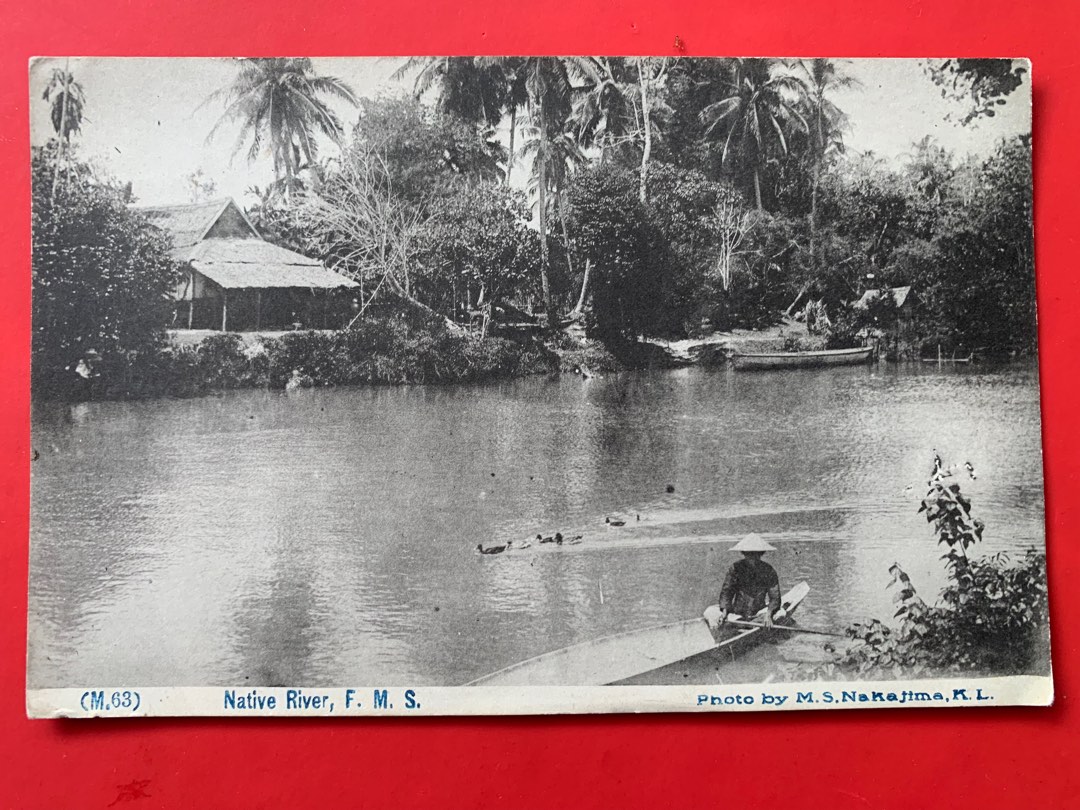 Malaya NATIVE RIVER Nakajima Postcard, Hobbies & Toys, Collectibles ...