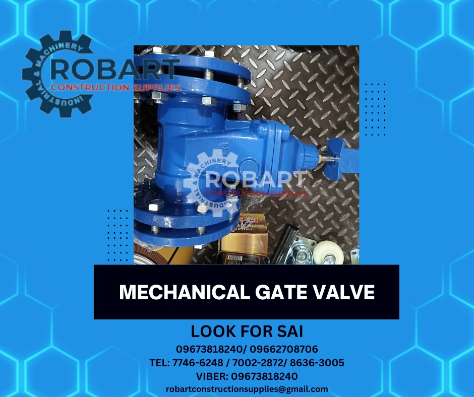 Mechanical Gate Valve, Commercial & Industrial, Construction Tools & Equipment on Carousell