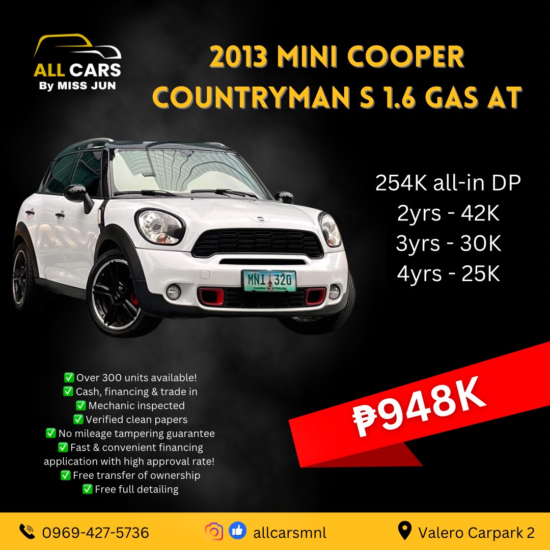 MINI Cooper Countryman 5-Dr (A), Cars for Sale, Used Cars on Carousell