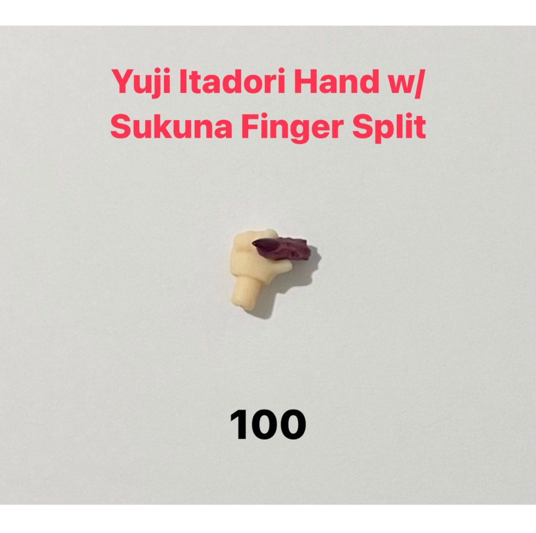 Nendoroid Yuji Itadori Hand w/ Sukuna Finger Split, Hobbies & Toys ...