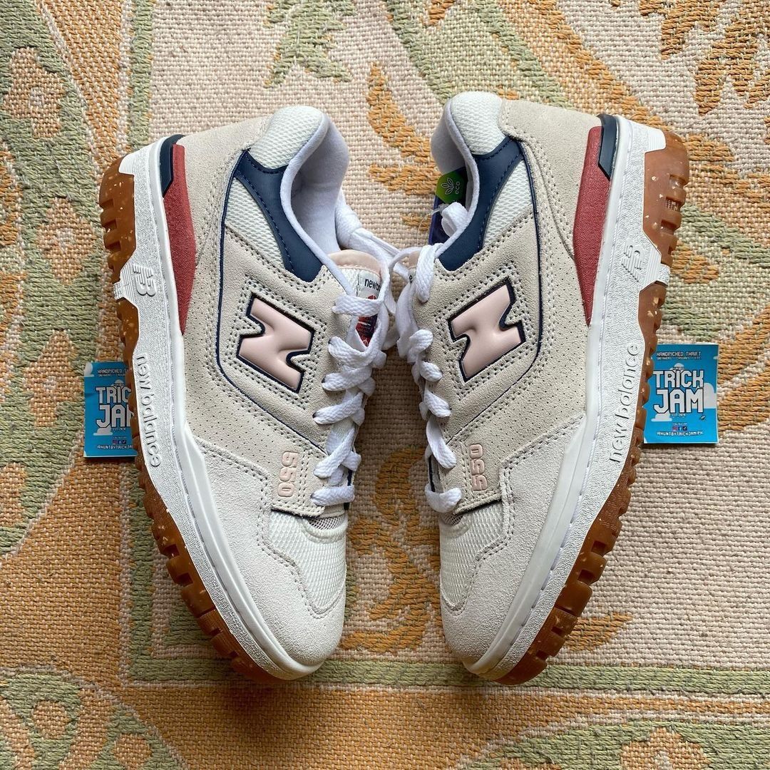 NEW BALANCE 550 SEA SALT QUARTZ PINK, Women's Fashion, Footwear ...