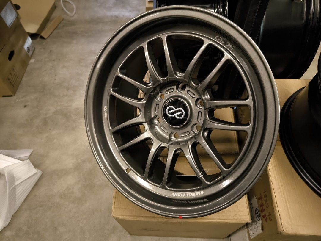 NEW SPORT RIM 18 INCH ENKEI TUNING SC59 HILUX DMAX TRITON FORTUNE ...