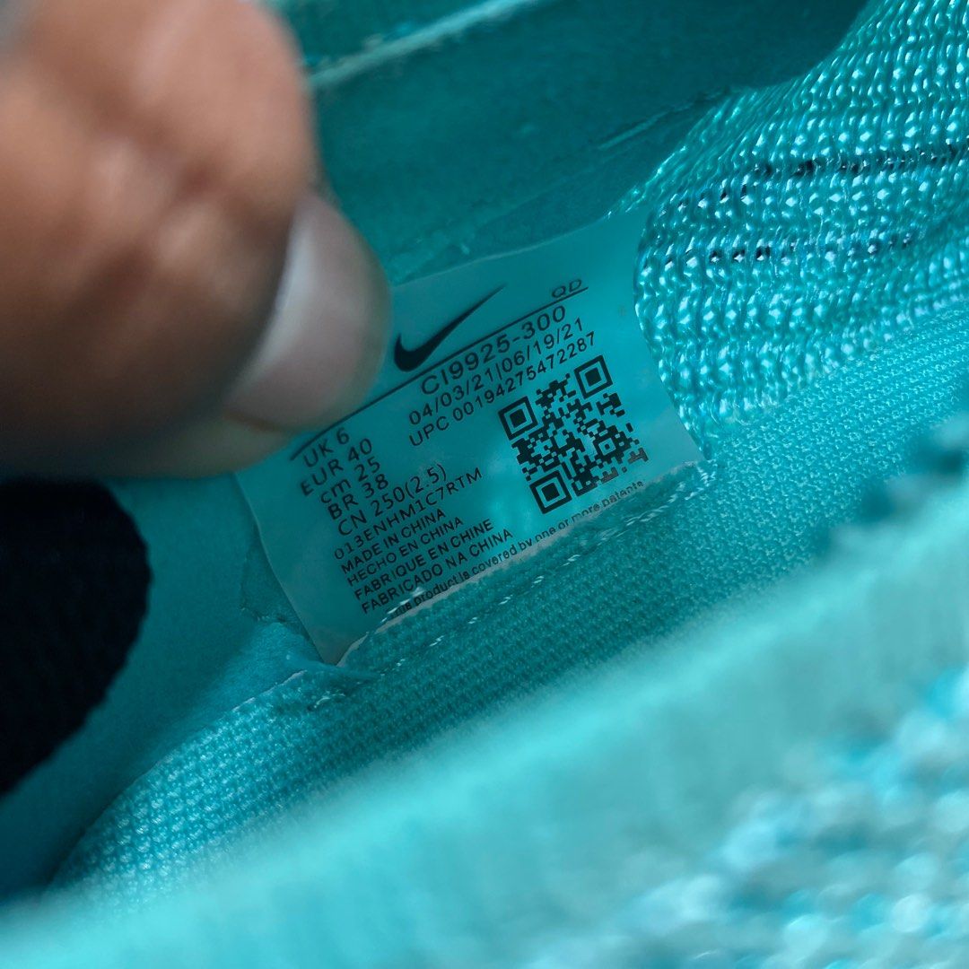 NIKE AIRZOOM ALPHAFLY HYPER TURQUOISE, Fesyen Pria, Sepatu , Sneakers ...