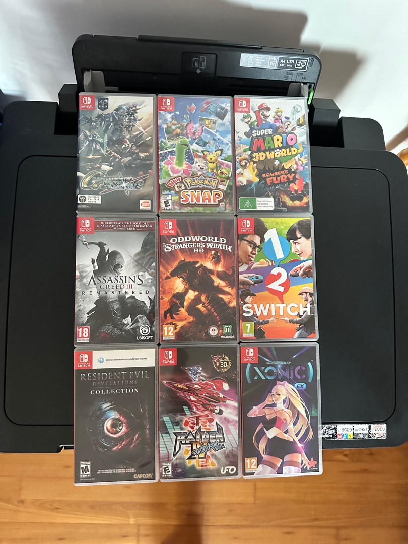 Nintendo Switch game Gundam G Generation cross rays / Pokémon snap ...