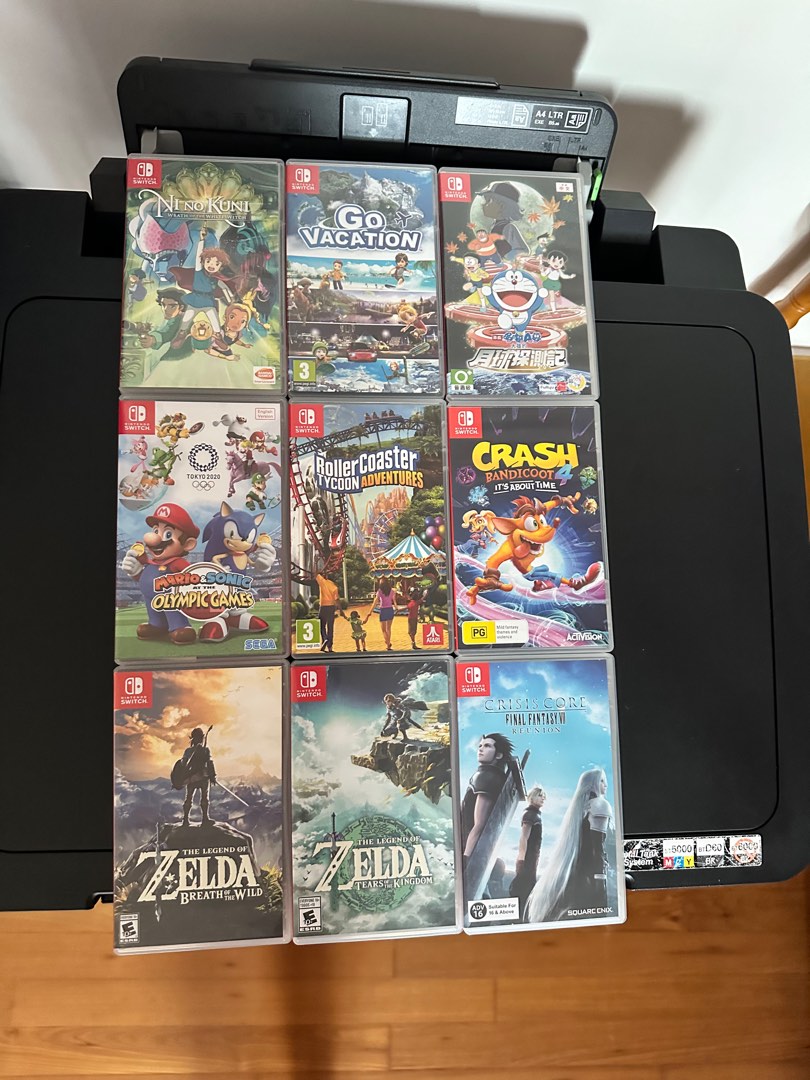Nintendo Switch game Ni no kuni / Go vacation / Doraemon / Mario ...