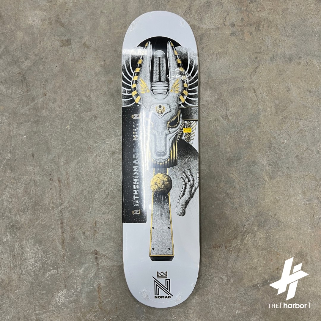 NOMAD SKATEBOARDS NOMAD Secret Societies Anubis 8.25” Skateboard Deck ...