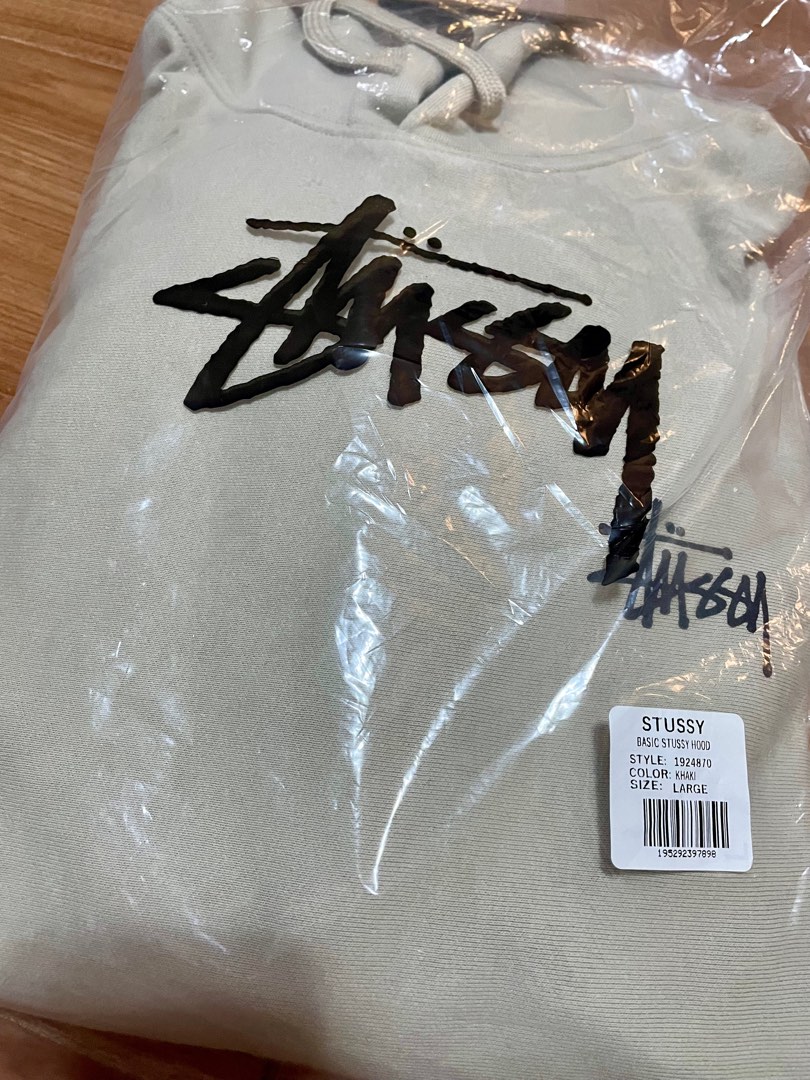 Original Stussy Basic Hoodie, Men's Fashion, Coats, Jackets and ...
