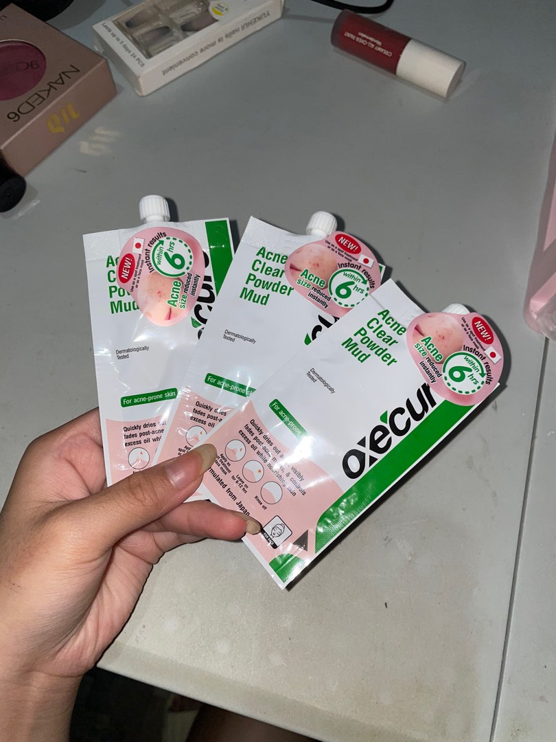 Oxecure Acne Clear Power Mud, Beauty & Personal Care, Face, Face Care ...