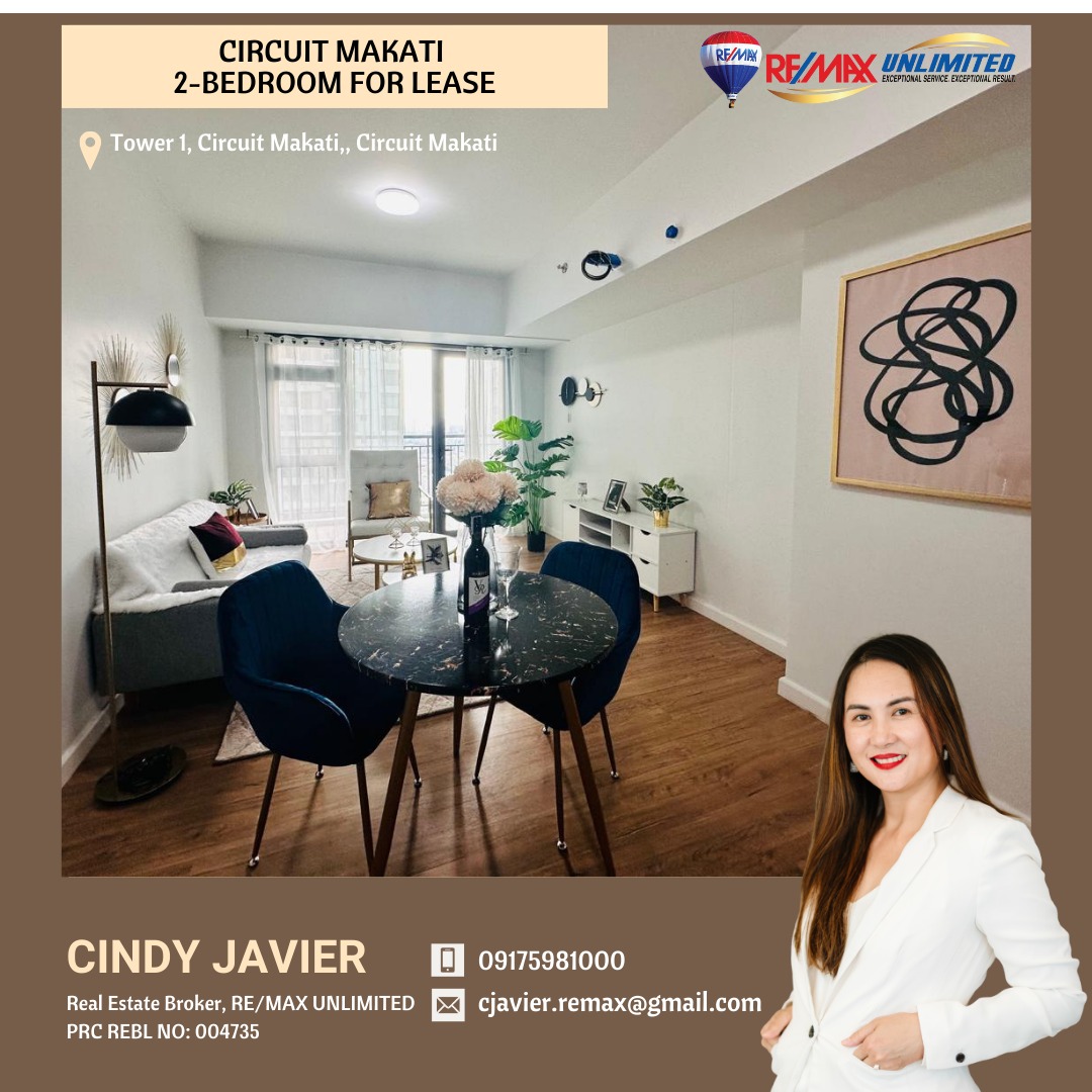 PD0554 - Solstice Circuit Makati 2-Bedroom Unit For Lease, Property ...