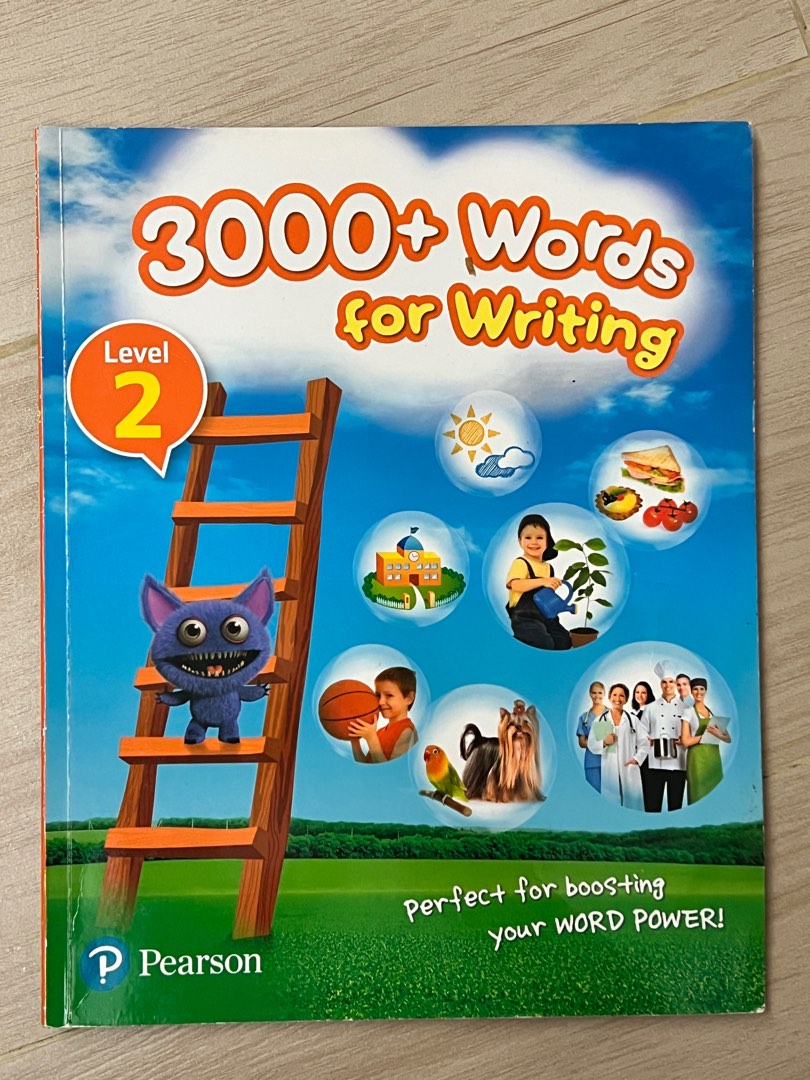Pearson: 3000+ Words for Writing Level 2, 興趣及遊戲, 書本 & 文具, 教科書 - Carousell