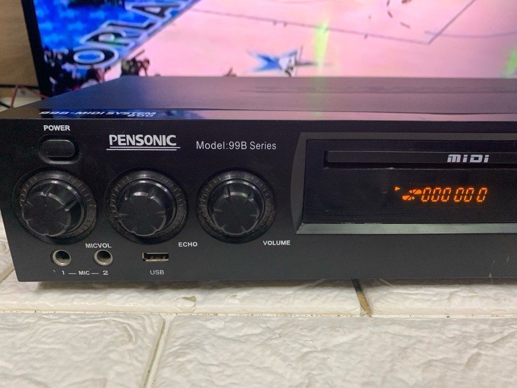 Pensonic 99B Integra Set 80 Mini Player High Power Amplifier 200wx2 ...