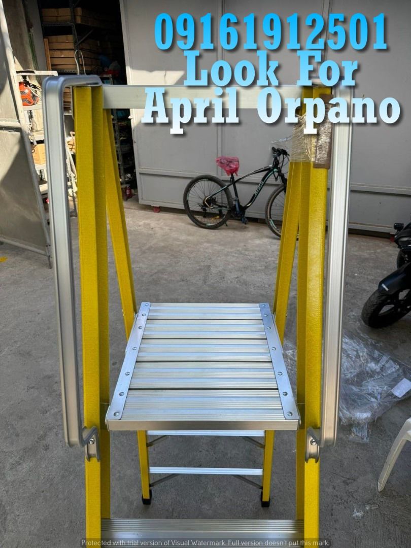PLATFORM LADDER, Commercial & Industrial, Construction & Building ...