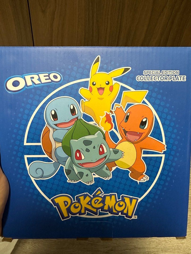 Pokemon Oreo Special Edition Collector Plate, Hobbies & Toys, Toys ...