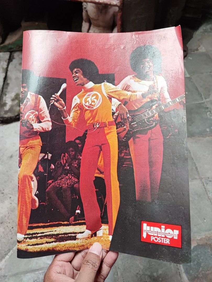 Poster Asli Jadul The Jackson 5, Antik, Pajangan di Carousell