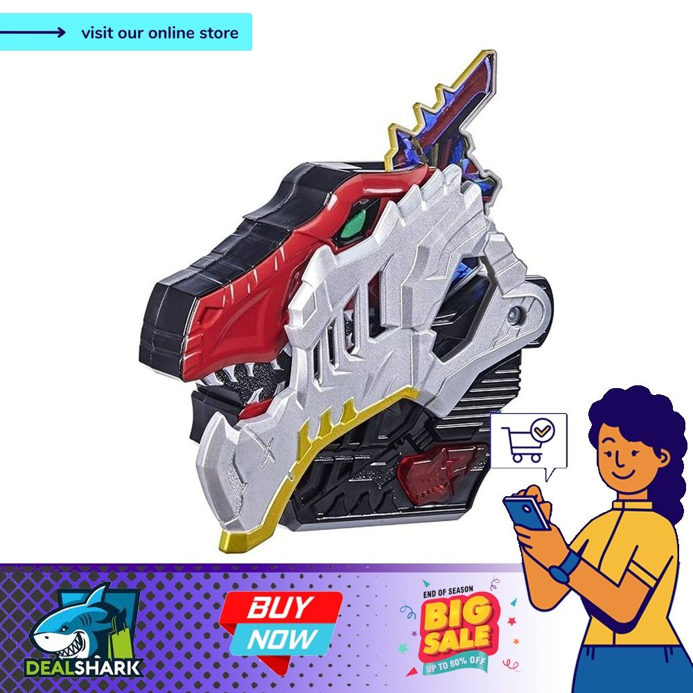 Power Rangers Dino Fury Morpher Electronic Toy with Lights and Sounds ...