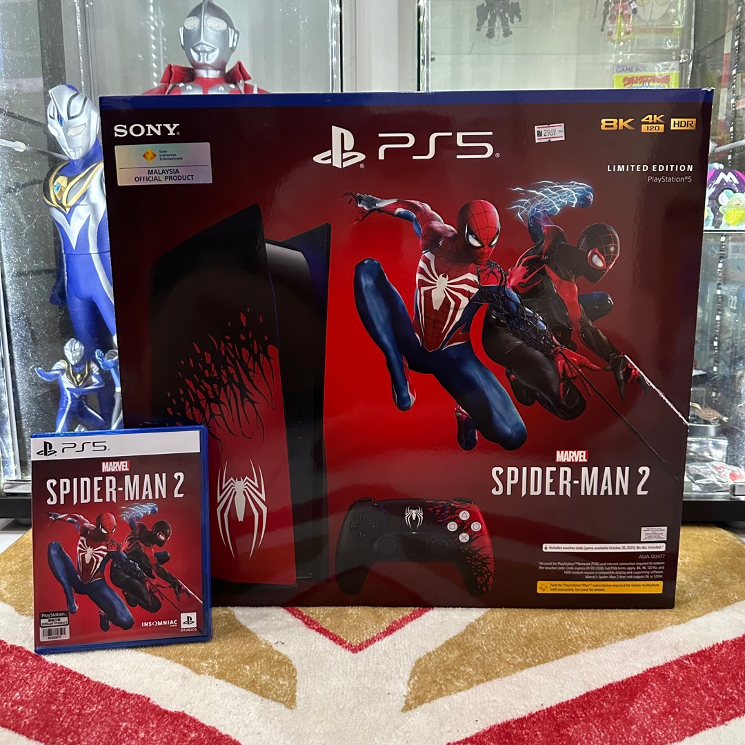 PS5 PlayStation 5 Spider-Man 2 Disc Ver // Spiderman, Video Gaming ...