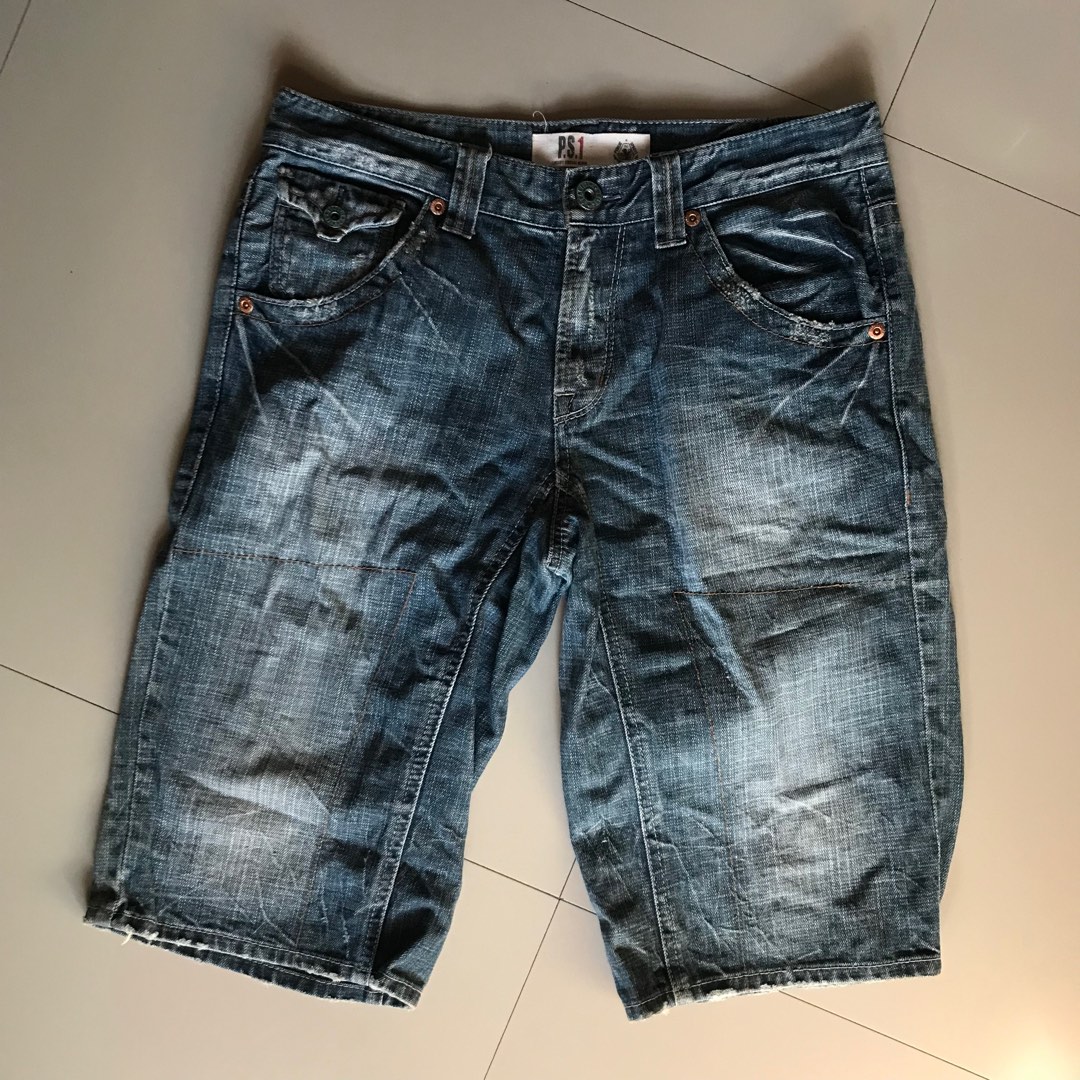 Public space 1 long jorts, Men's Fashion, Bottoms, Shorts on Carousell