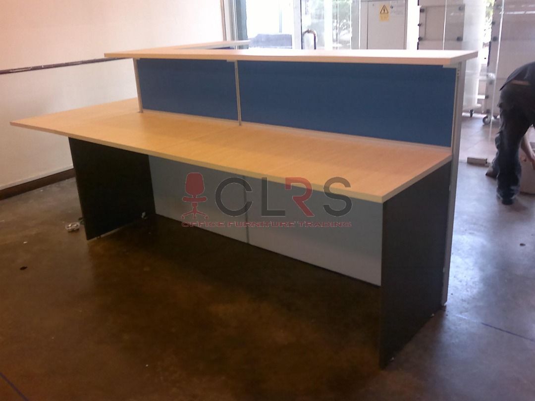 RECEPTION COUNTER TABLE OFFICE FURNITURE OFFICE PARTITION, Furniture ...