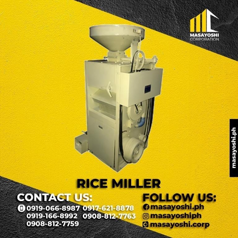Rice Milling Machine | Miller | Agricultural Equipment | Rice Miller ...