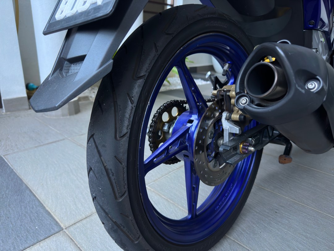 Rim LC 5S pnp Y15, Motorbikes on Carousell