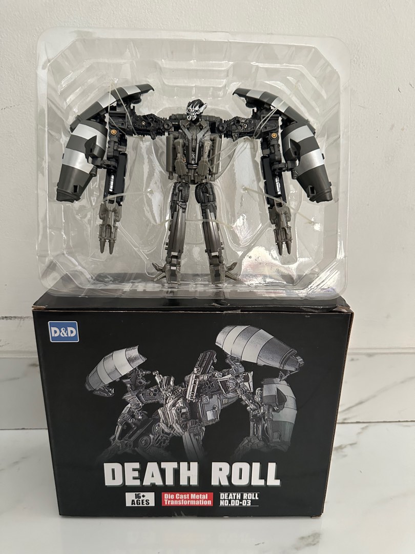 Robot Death roll die cast metal transformation, Toys & Collectibles ...