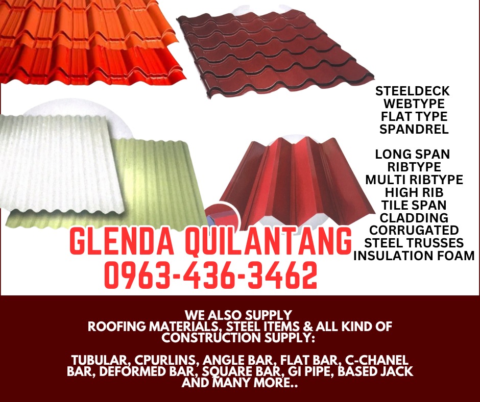 ROOFING & DECKING Lahat ng Klase ng Yero Available Dito , Direct Planta ...