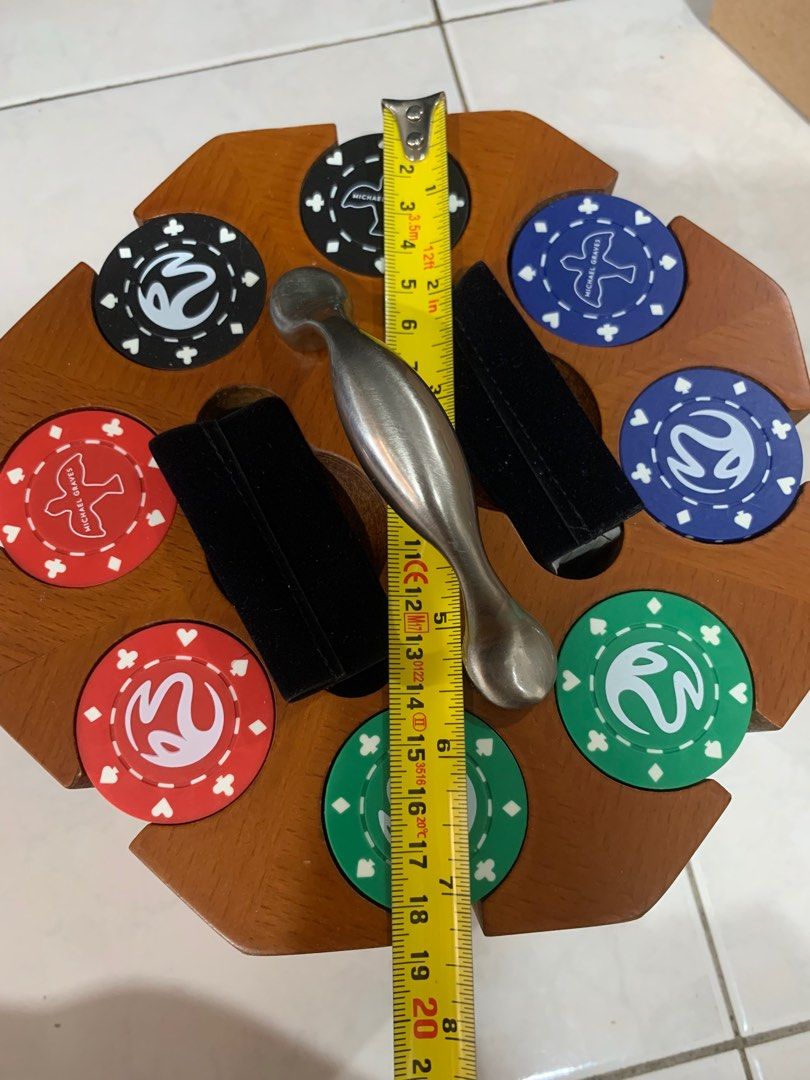 RWS Michael Graves Design Poker Chips Set with Wooden holder, Hobbies ...