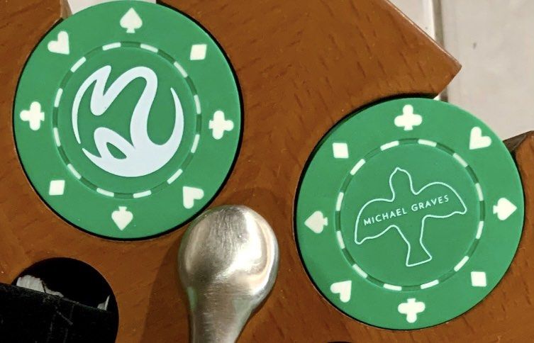RWS Michael Graves Design Poker Chips Set with Wooden holder, Hobbies ...