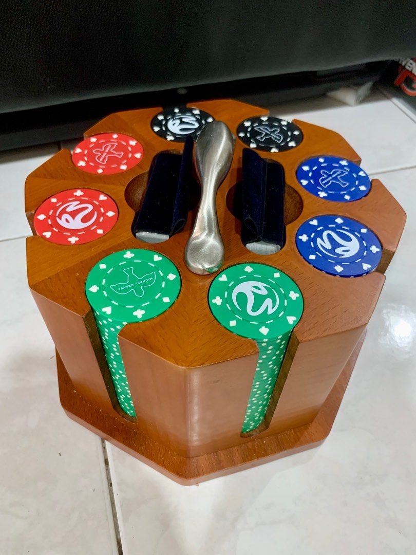 RWS Michael Graves Design Poker Chips Set with Wooden holder, Hobbies ...