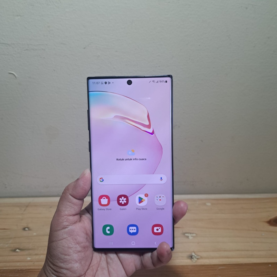 Samsung Galaxy Note 10+ Ram 12 GB / 256 GB batangan unit only, Telepon Seluler & Tablet, Ponsel ...